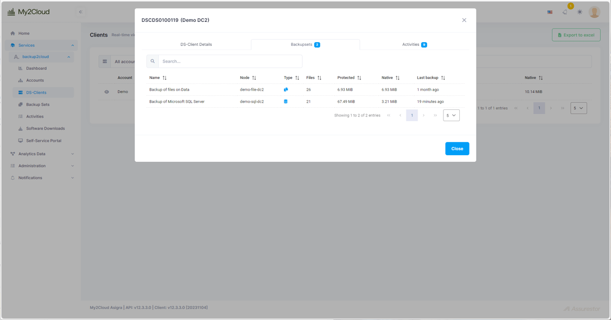 Asigra Backup-as-a-Service